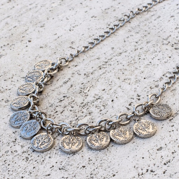 Massi | Jewelry | Florin Coin Necklace | Poshmark